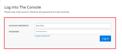 Webmail login